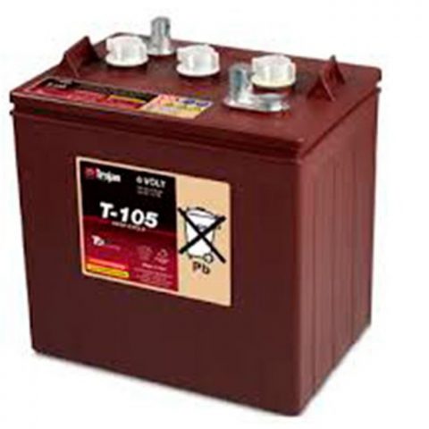 TROJAN DE CICLO PROFUNDO T-105 PLUS 6V 225AH - llantamotor